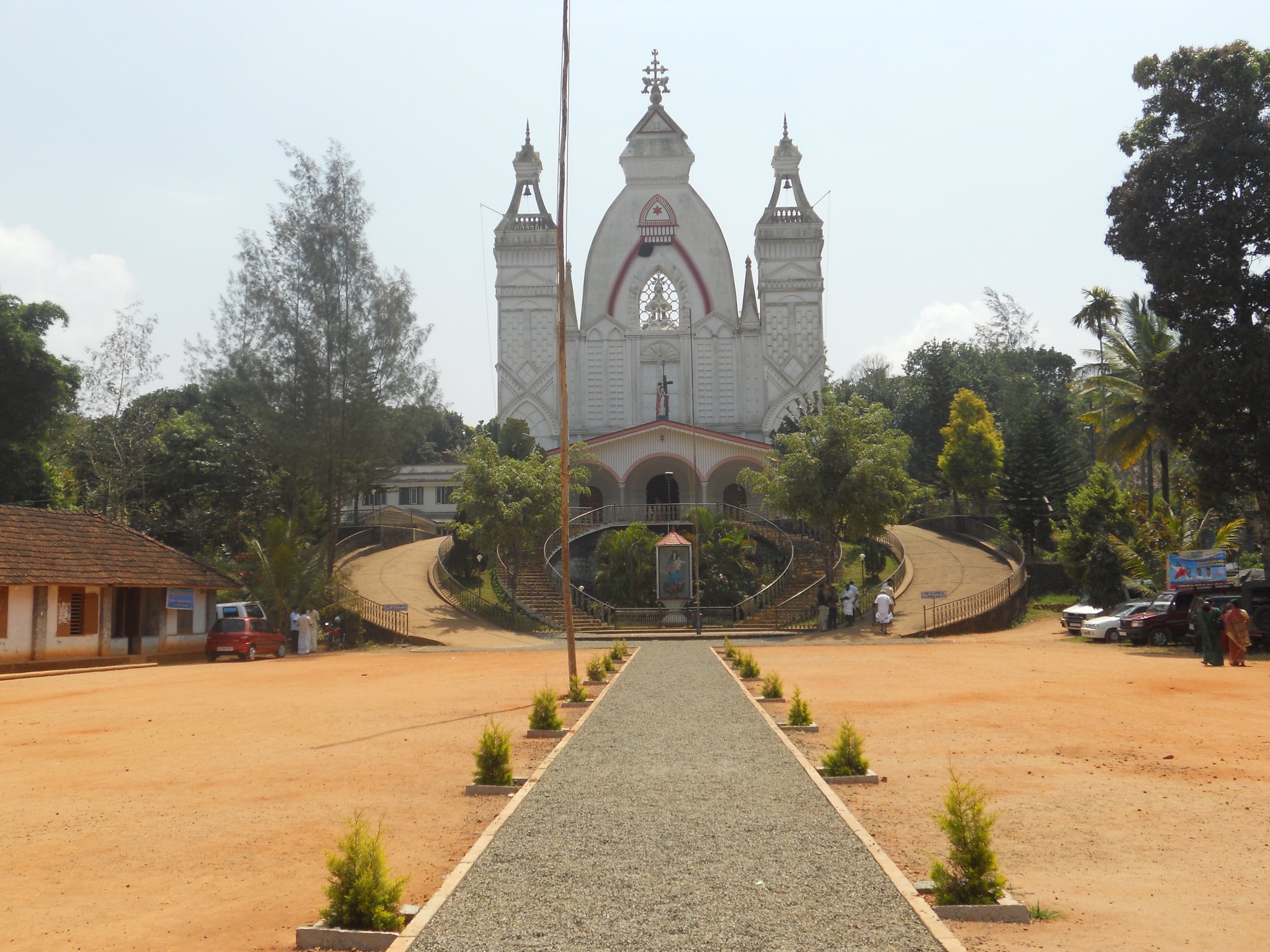 Christu Raja Forane Church Compound - Rajakad