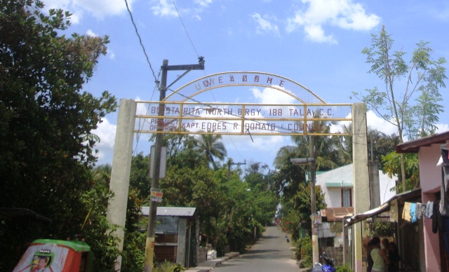 Barrio Sta Rita North Welcome Arc Sign - Caloocan City North