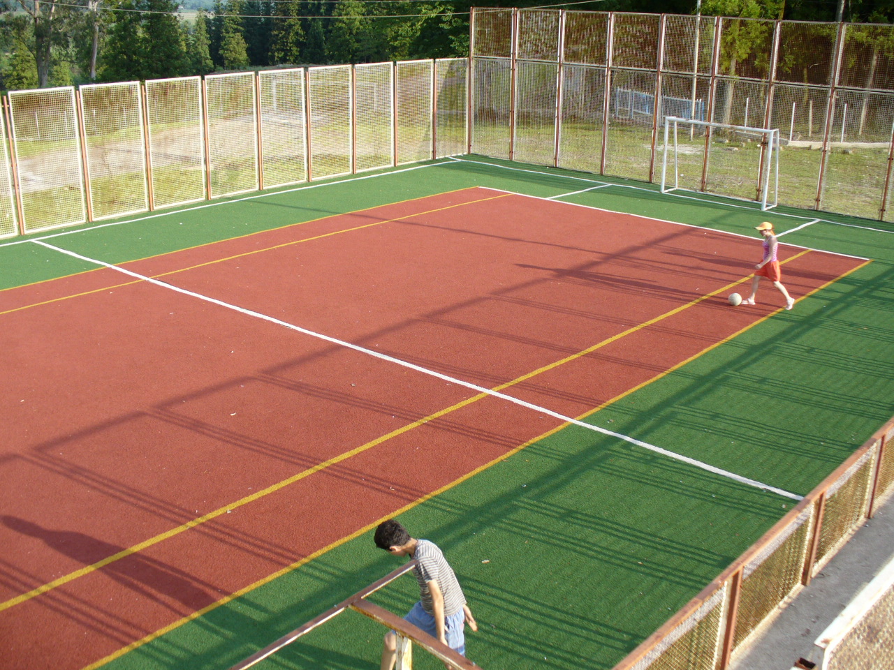 Football playing field - Akhali Khibula