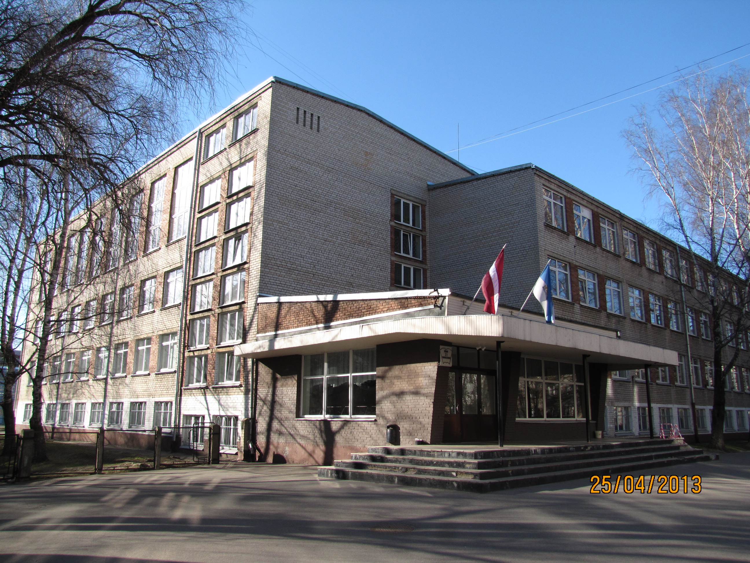 Rīgas 21. vidusskola - Rīga | vidējā izglītība, 1963_construction (en)