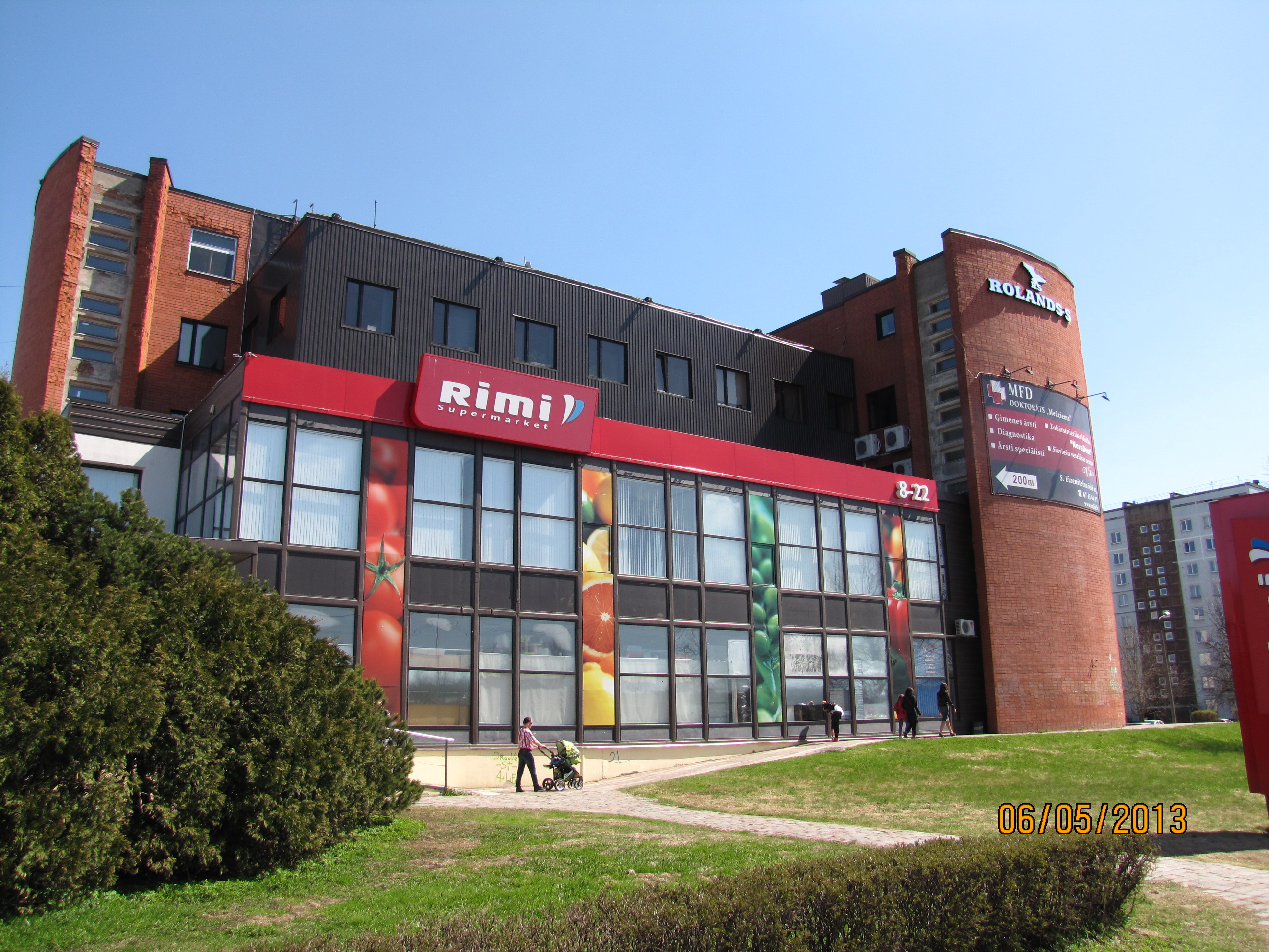 Shopping centre Rimi - Riga Sergeja Eizenšteina Street, 29