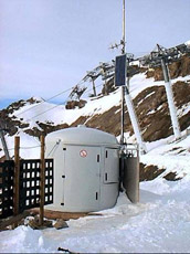 Противолавинная система Gazex.