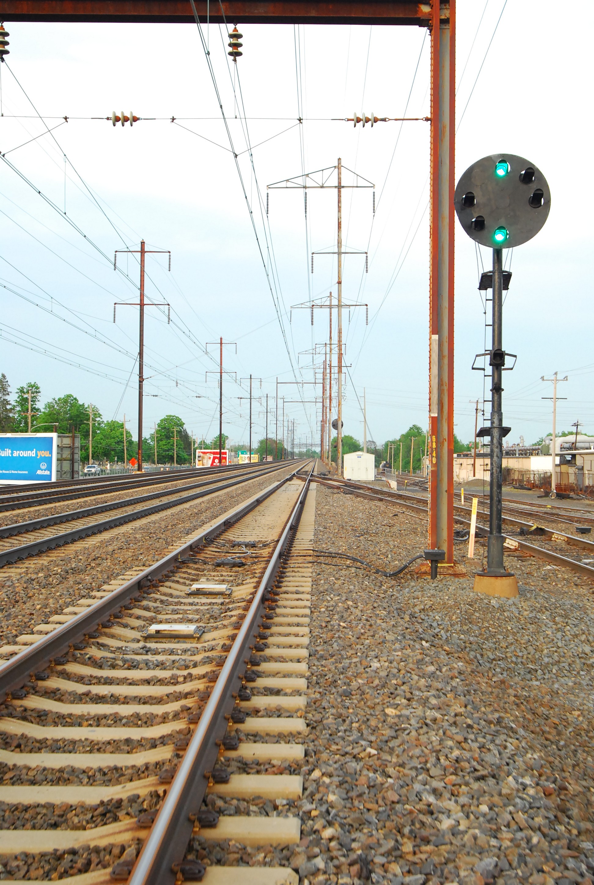 Amtrak CROY Interlocking | railroad