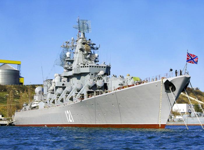 "Moskva" - Slava Class Guided Missle Cruiser
