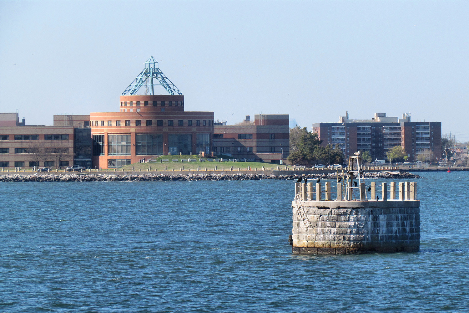 Stone channel marker | buoy