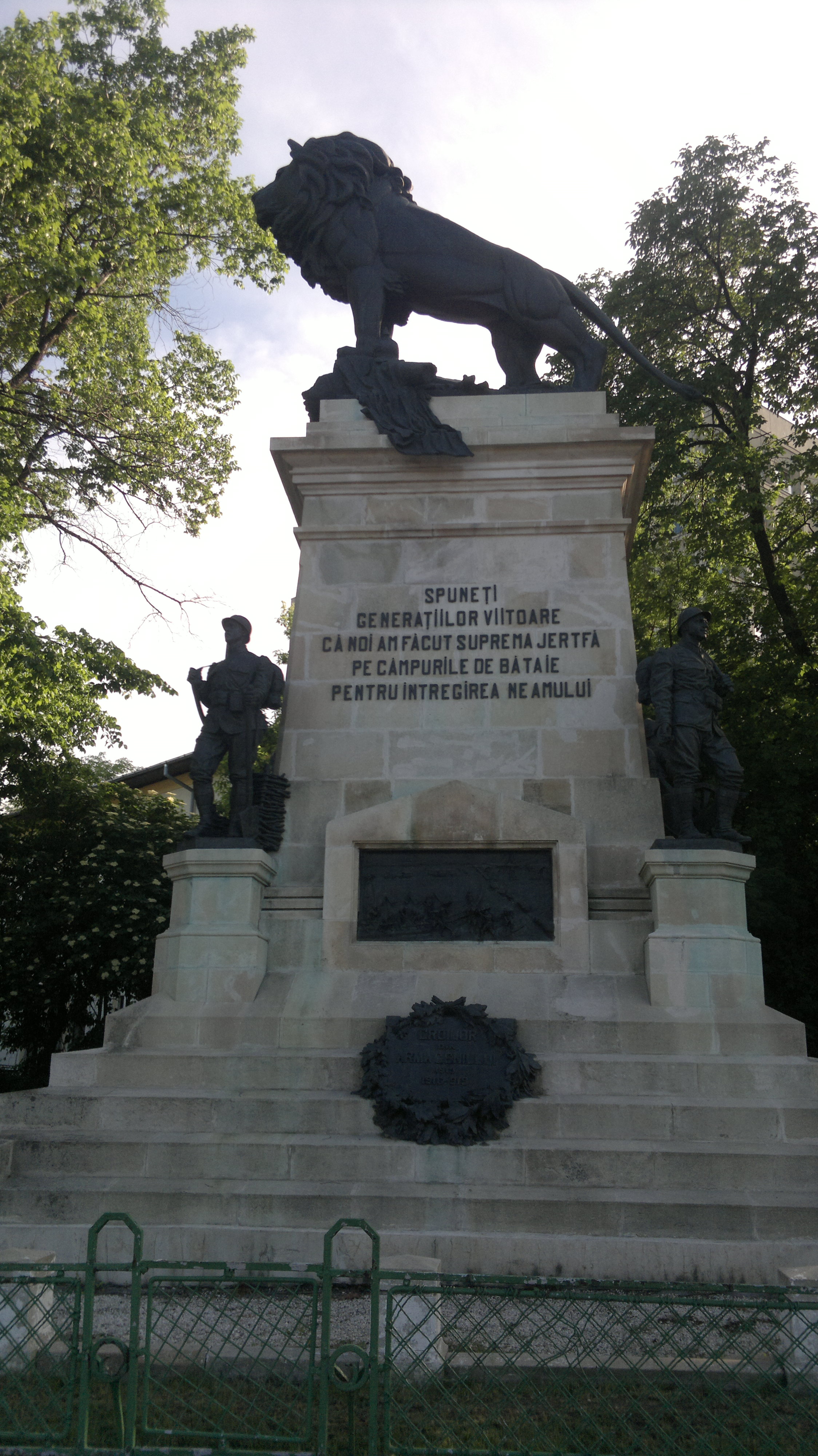 "Lion" Monument - Bucharest