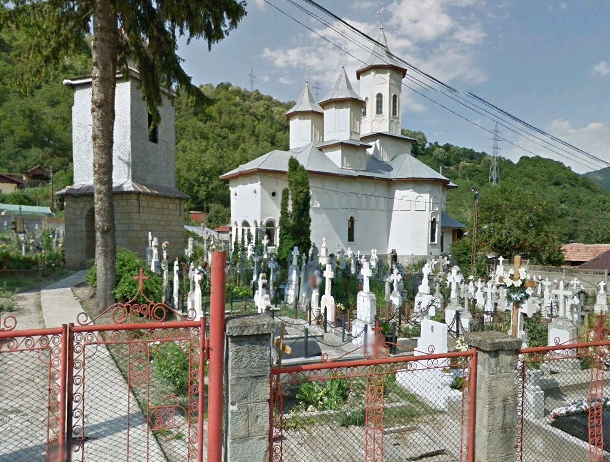 Biserica si cimitir - Nehoiu