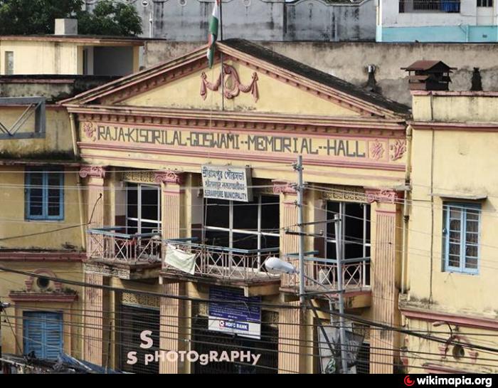 Raja Kishorilal Goswami Memorial Hall in Serampore Municipality ...