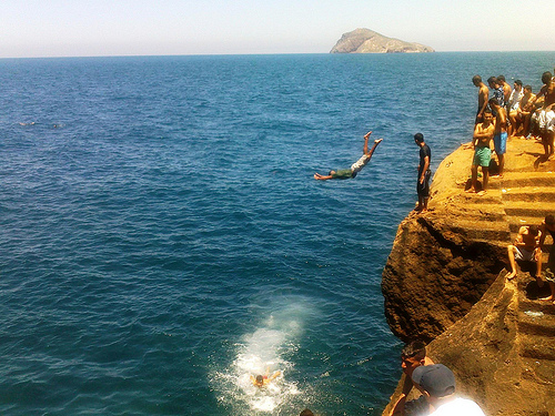 les rochers - Cap de l'eau