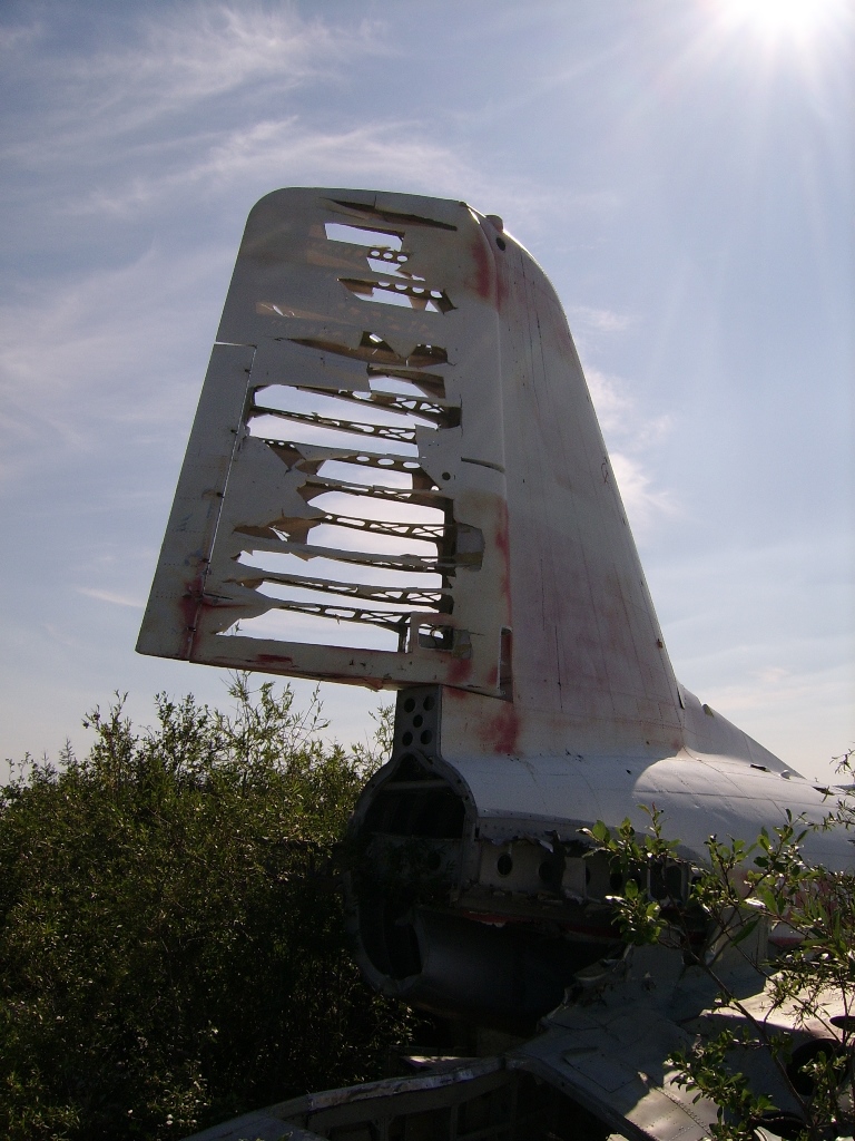 Fixed-wing cemetery - Chersky