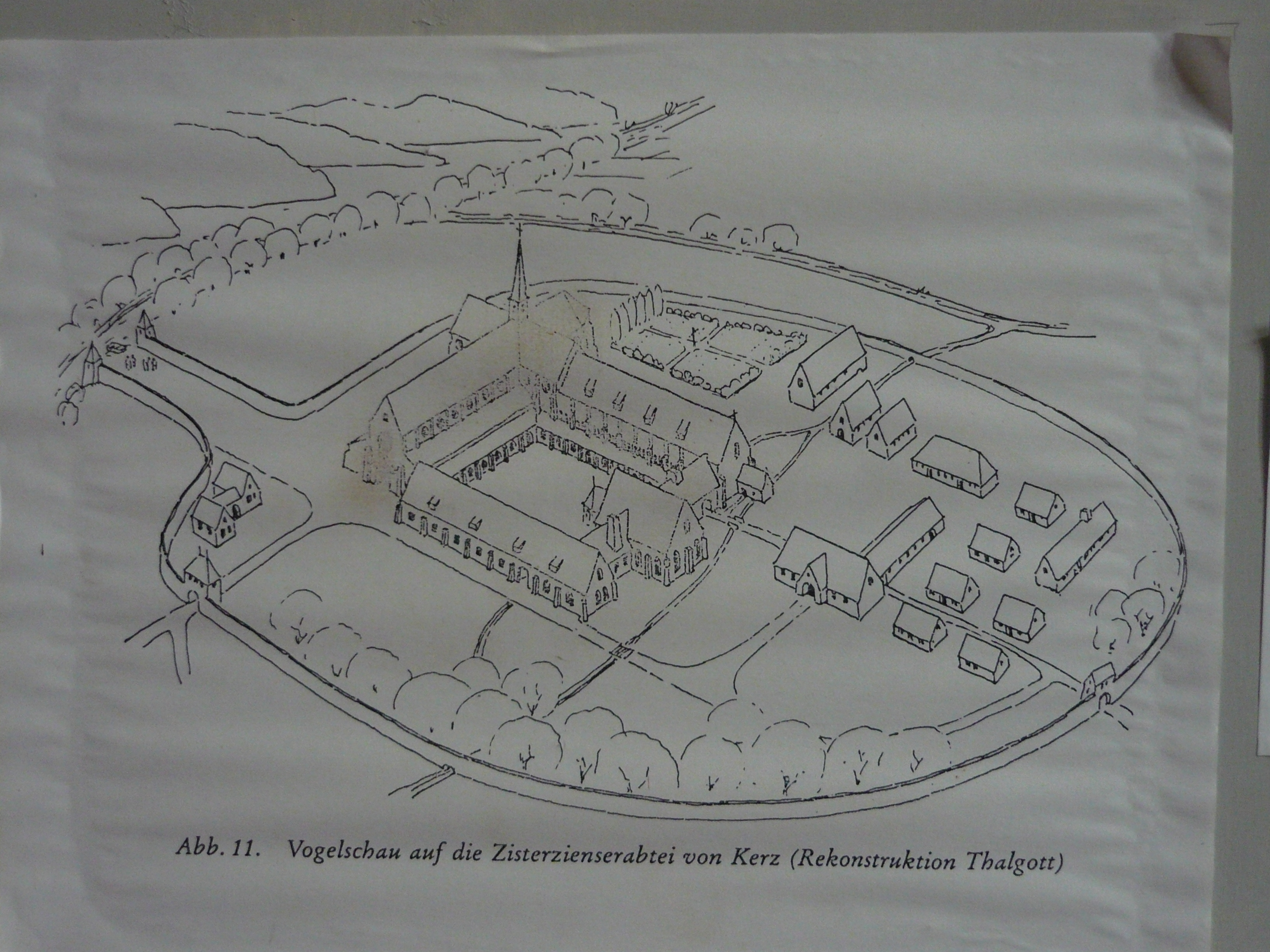 Former Cistercian abbey - built in the year 1202 - Cârţa