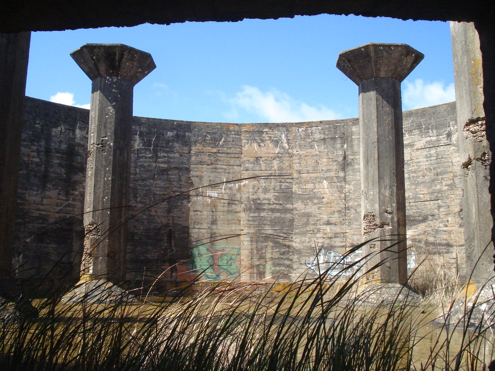 WW2 fuel oil tanks | Second World War 1939-1945, ruins, oil/fuel ...
