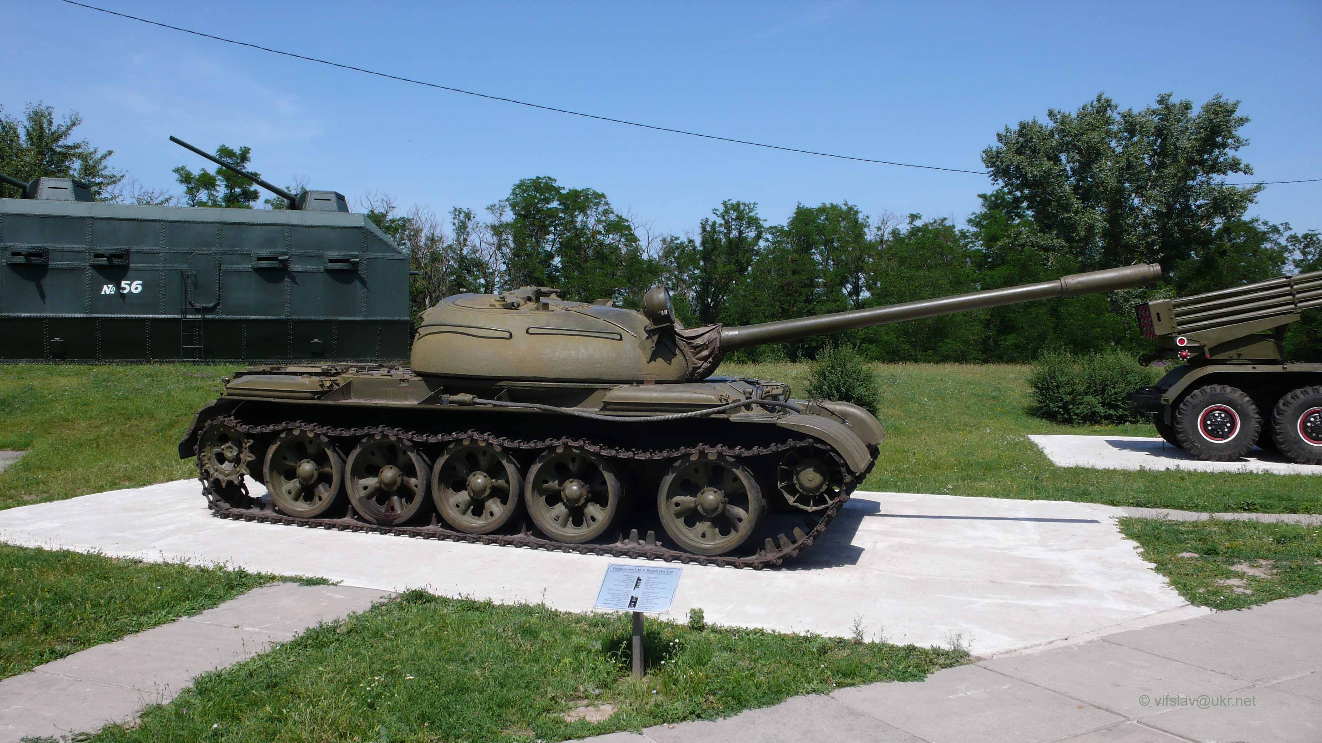 Medium Tank T-55 - Kaniv