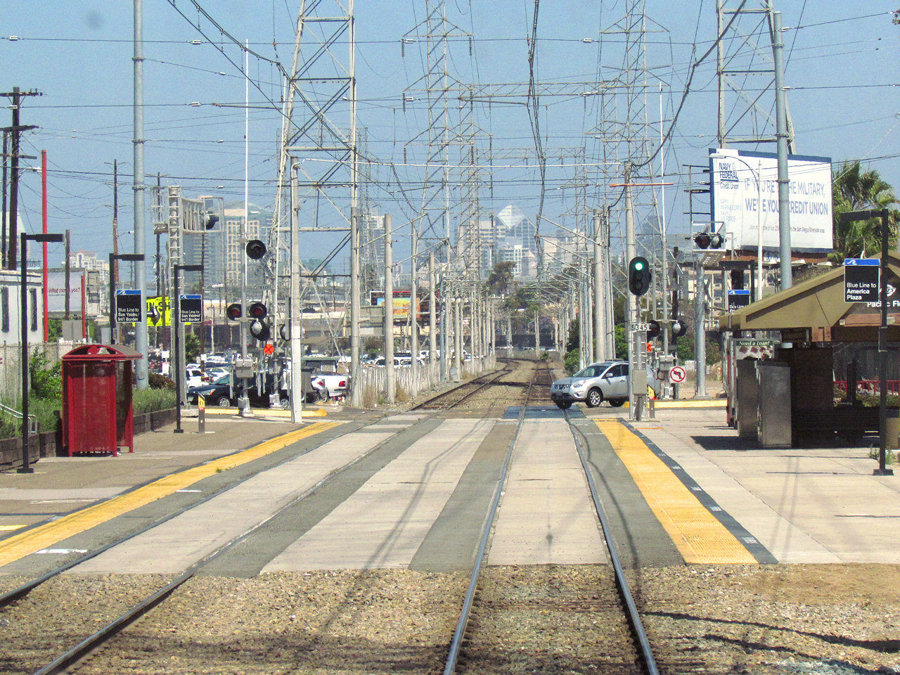 Pacific Fleet Trolley Station - San Diego, California