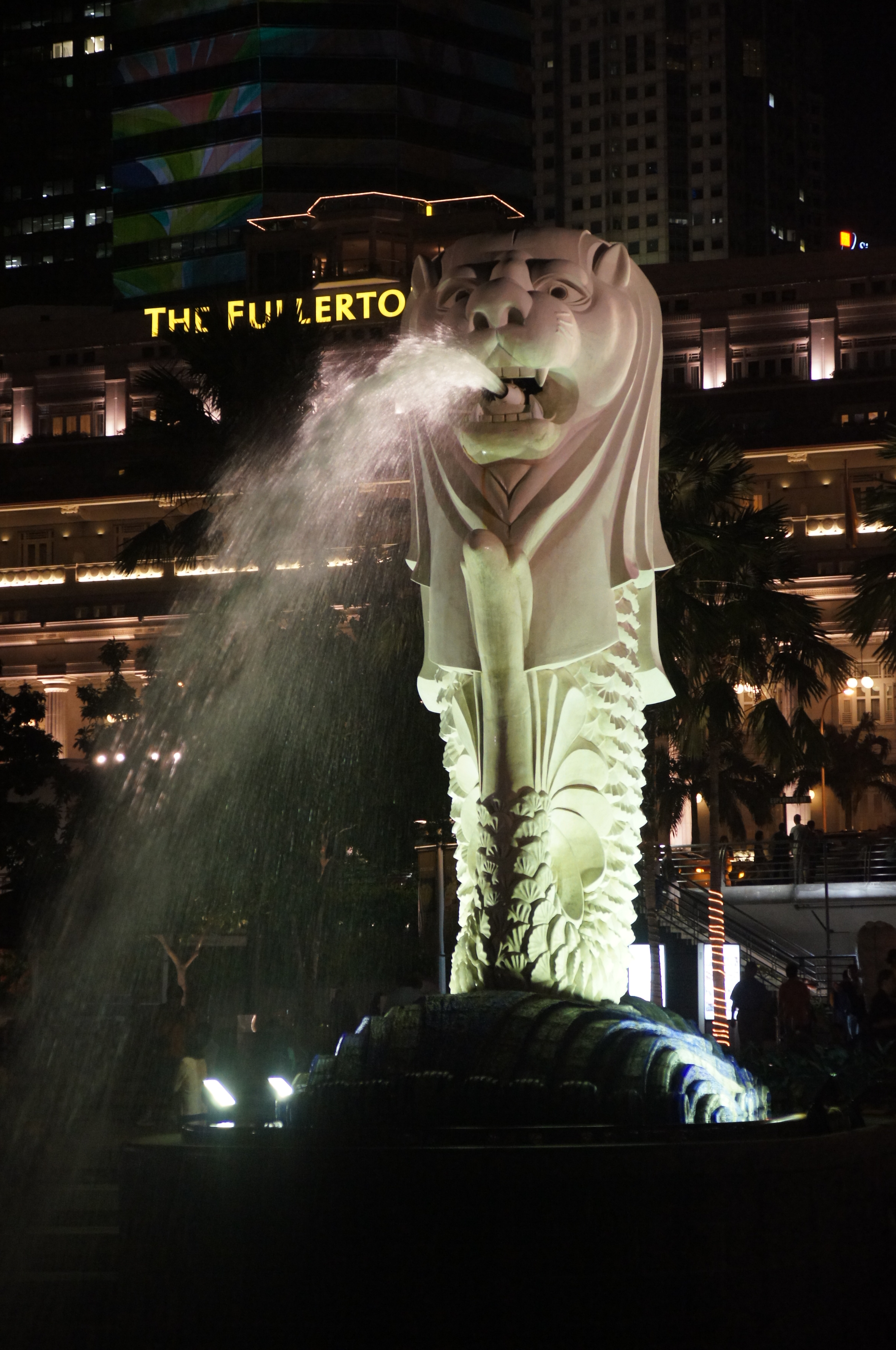 The Merlion - Republic of Singapore | monument, fountain