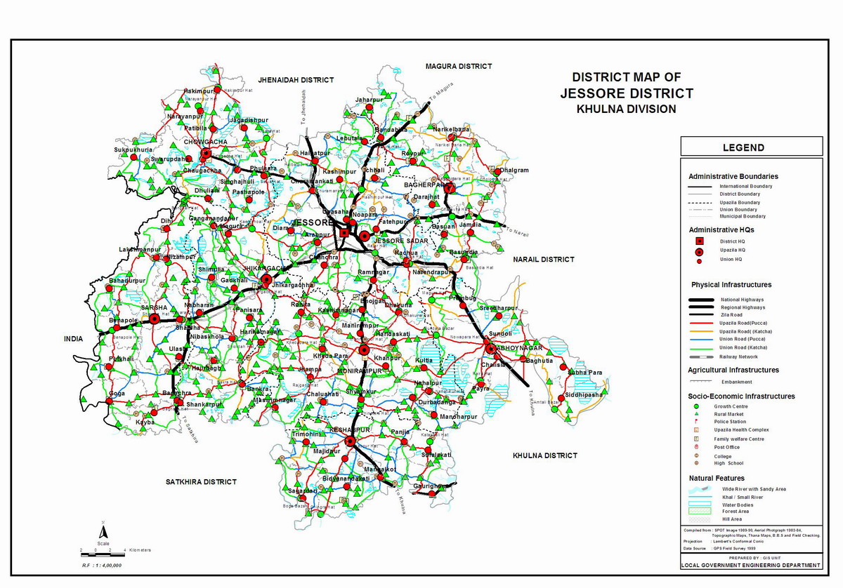 Jashore District Town