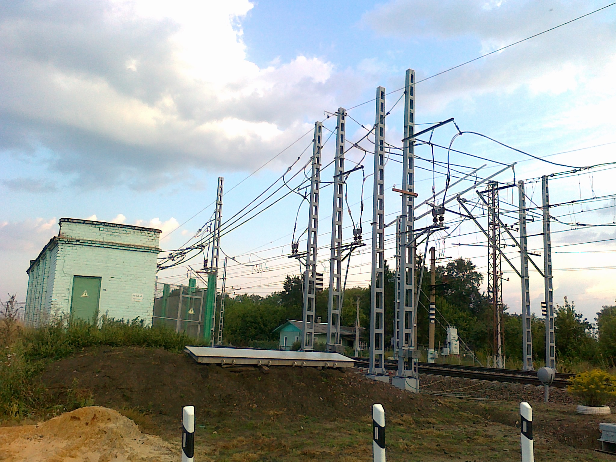 Railway crossing | regulated level/railway/train/grade crossing