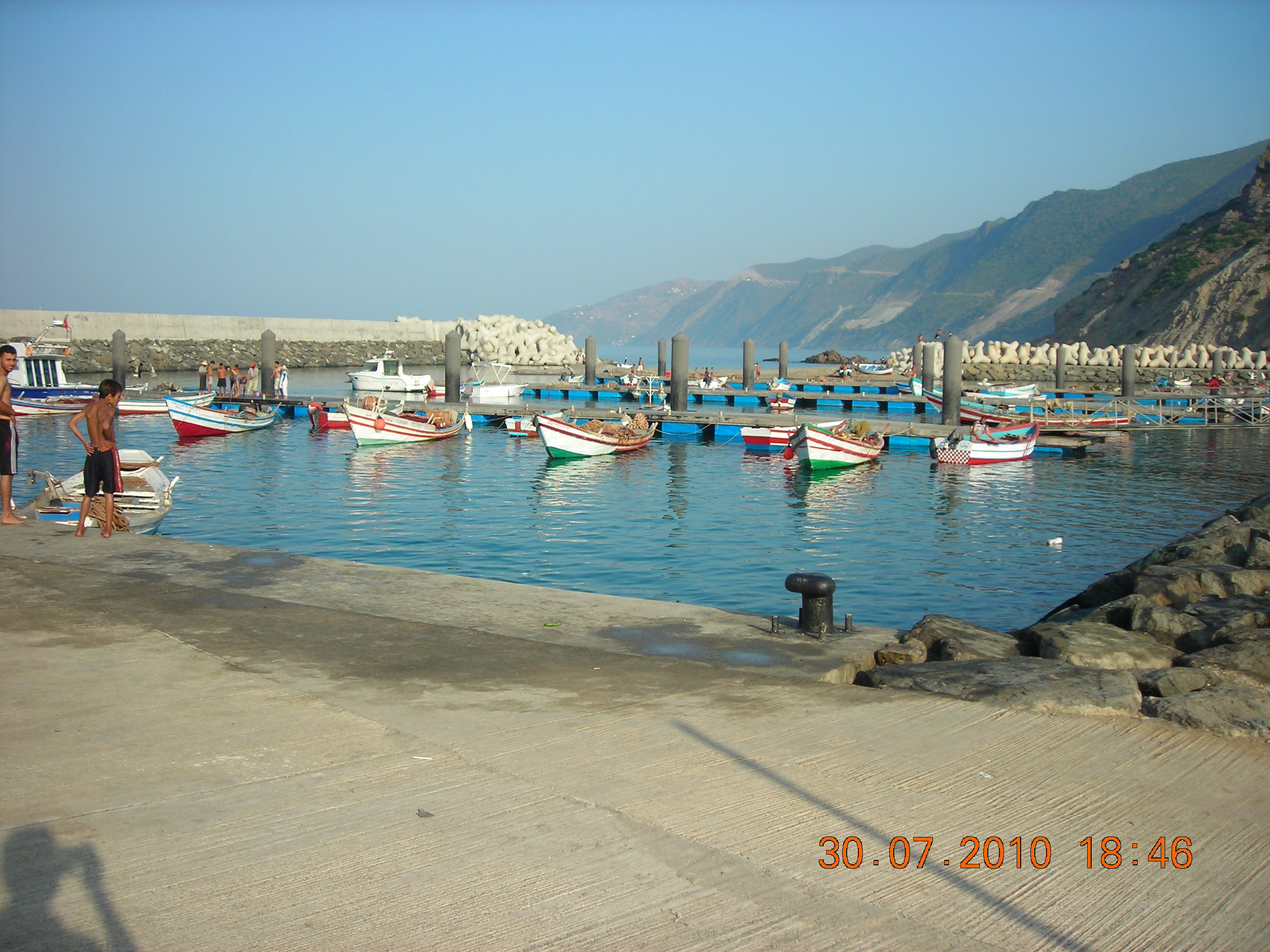 Chmaâla port