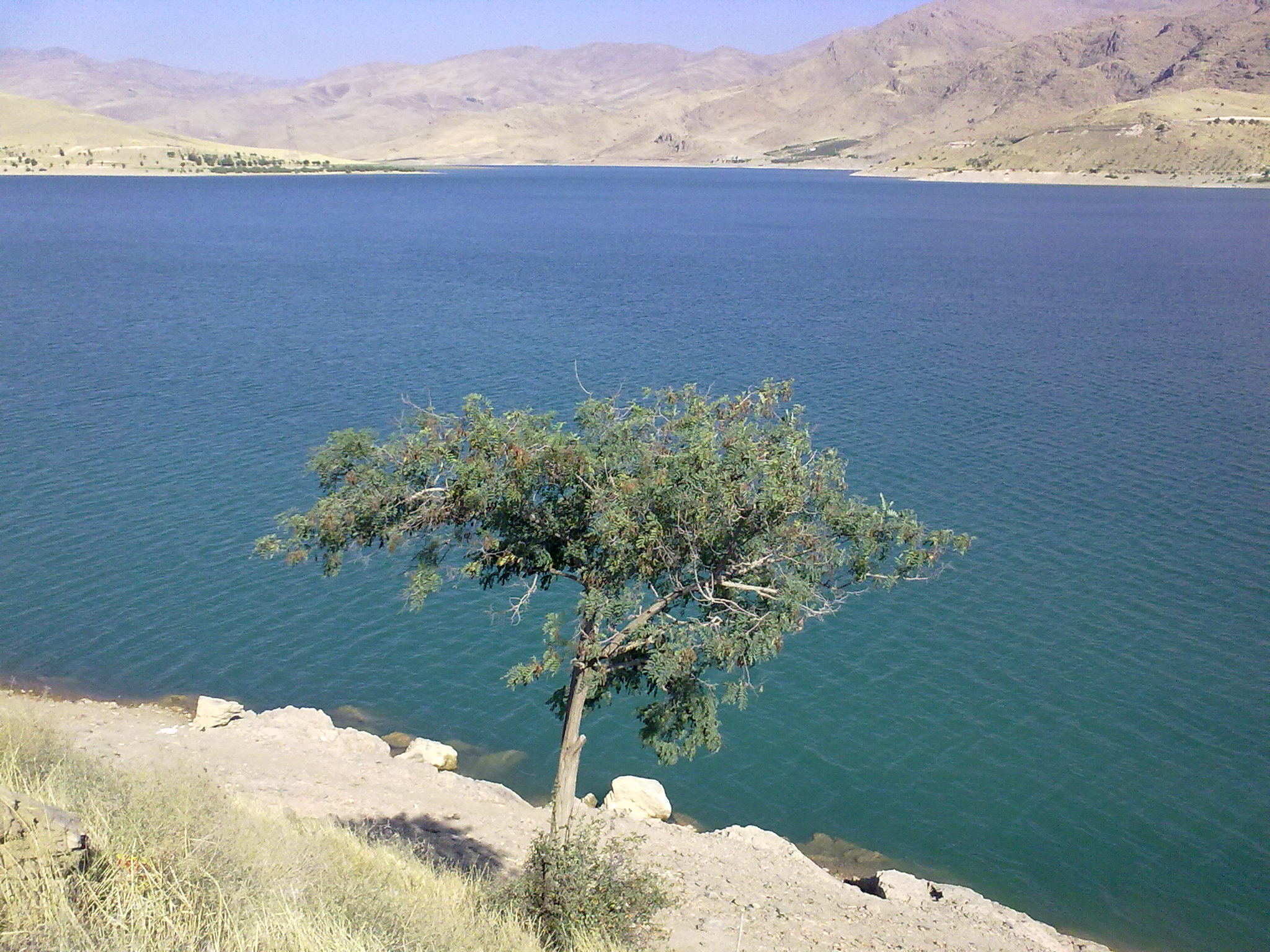 Mahabad Dam Lake