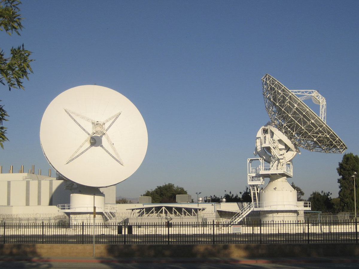 Dual AN/FSC-78 Heavy Earth Terminals - Sunnyvale, California