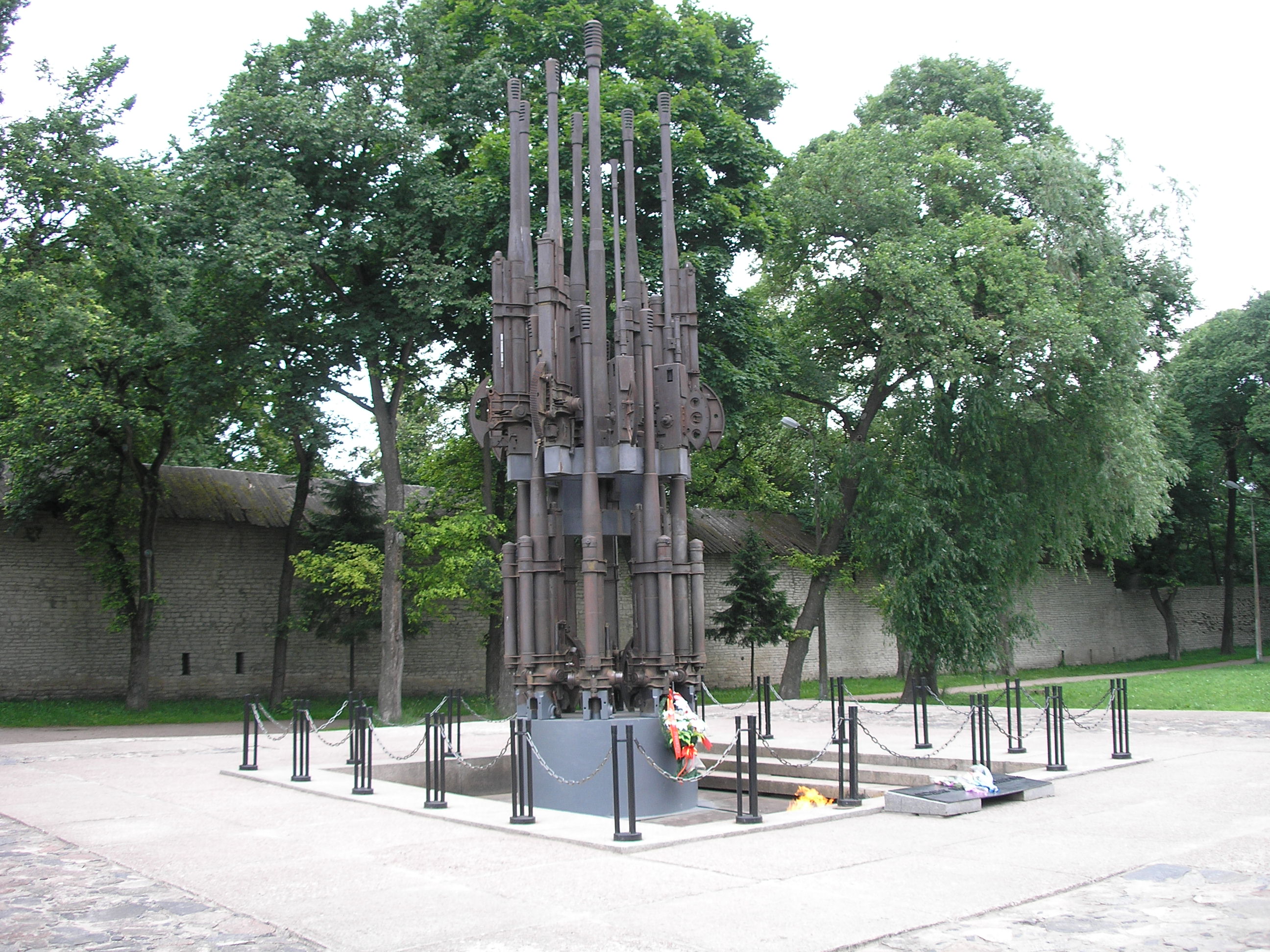 Eternal Fire (WW2 Victory Memorial) - Pskov