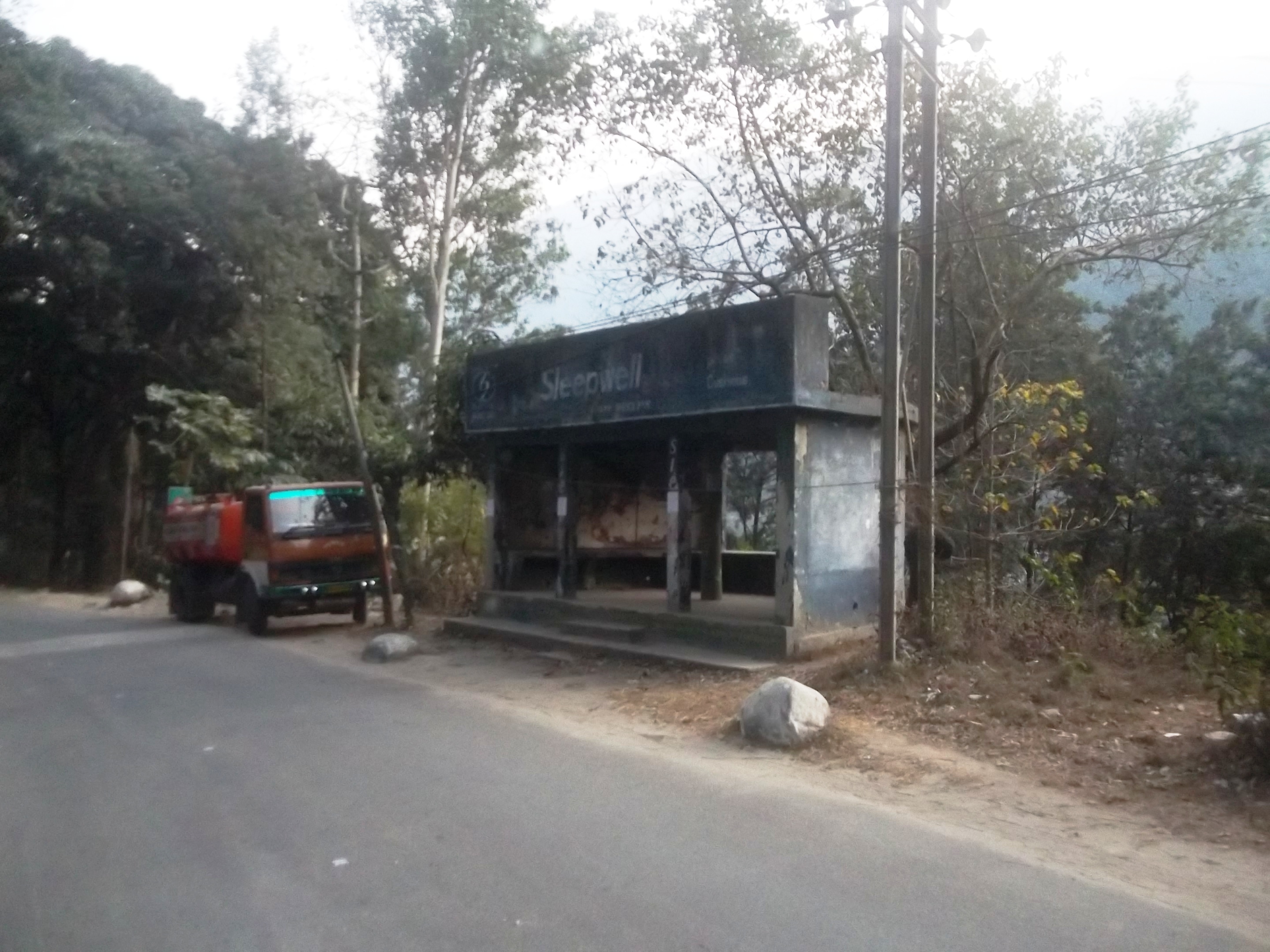 Bus Stop near Sikkim Breweries
