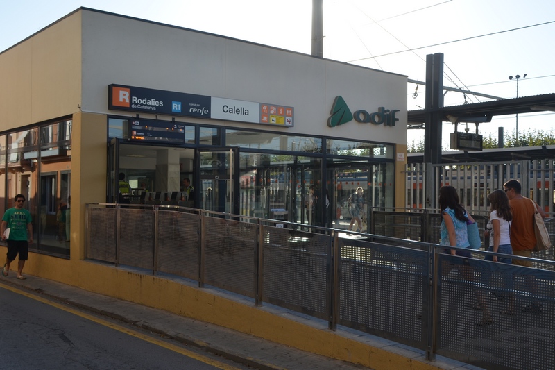 Estació RENFE Calella (R1/RG1 Rodalies) - Calella (de Mar)