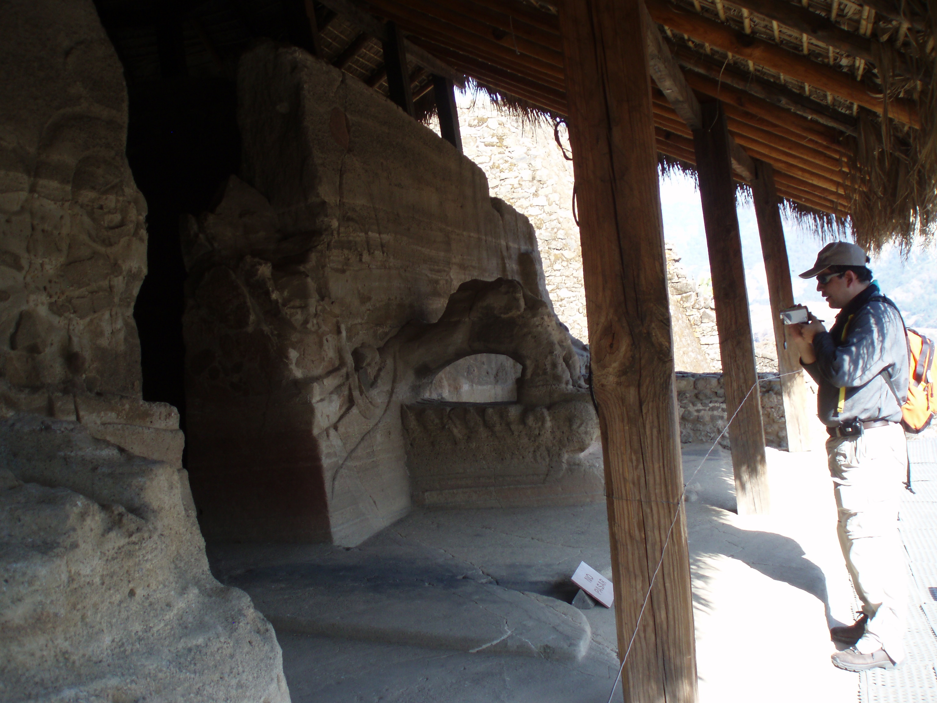 Aztec temple of Malinalco - Малиналько | historic ruins