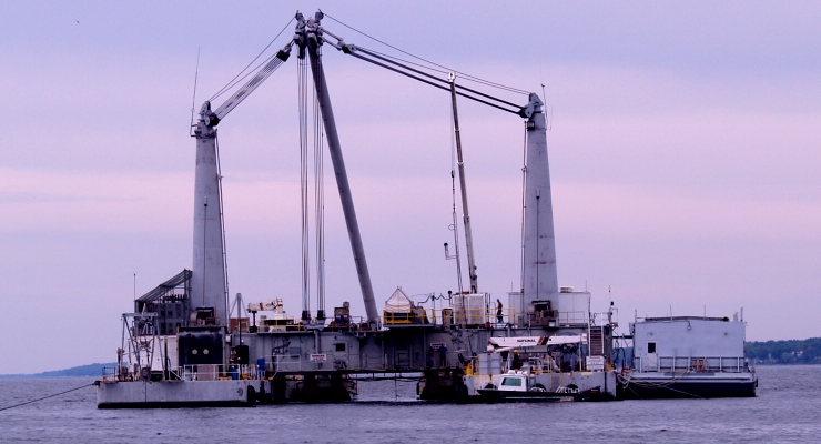 US Navy Seneca Lake Sonar Test Facility