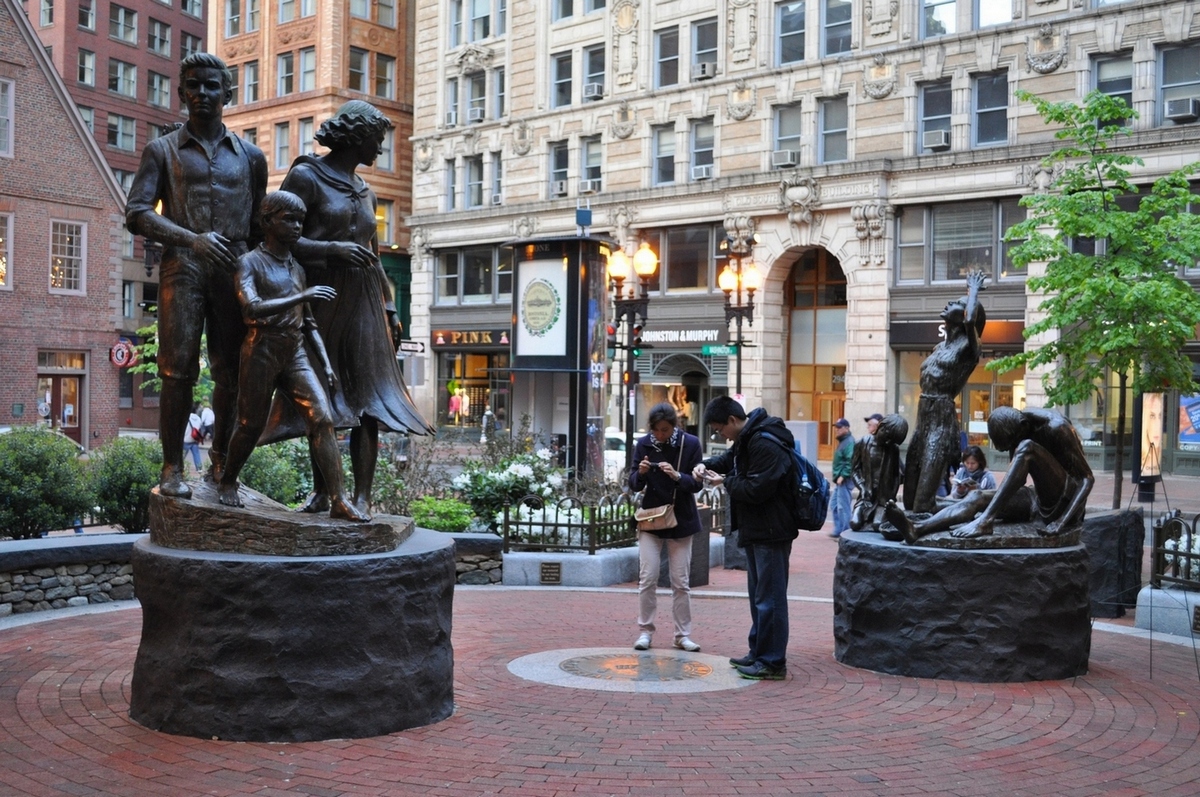 Boston Irish Famine Memorial - Boston, Massachusetts