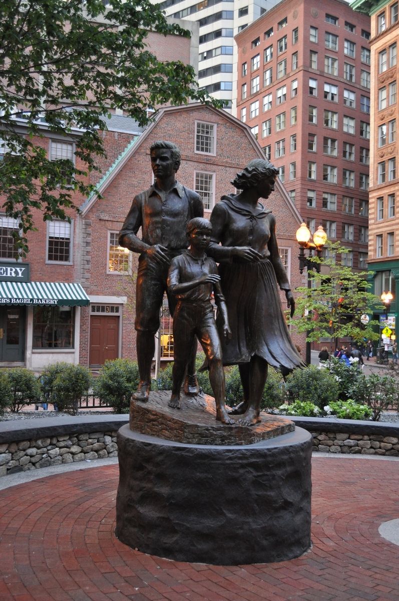 Boston Irish Famine Memorial - Boston, Massachusetts