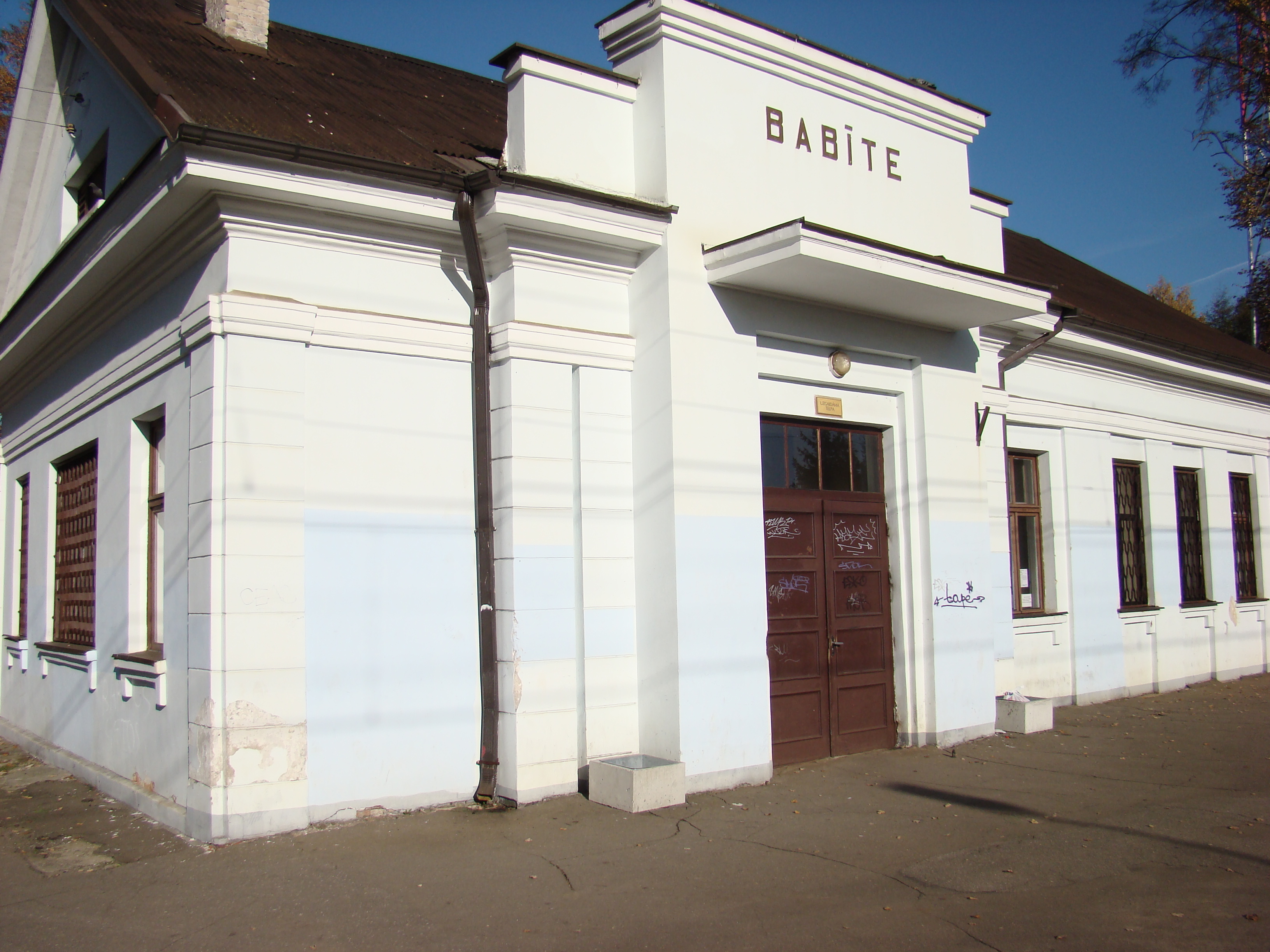 Babite railway station