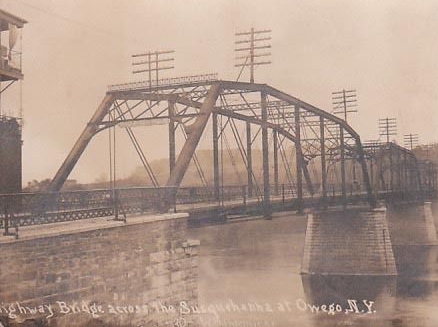 Court Street Bridge - Vlllage of Owego, New York