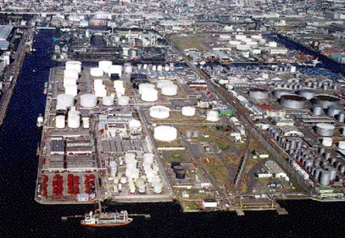 U.S. Navy Tsurumi Fuel Terminal