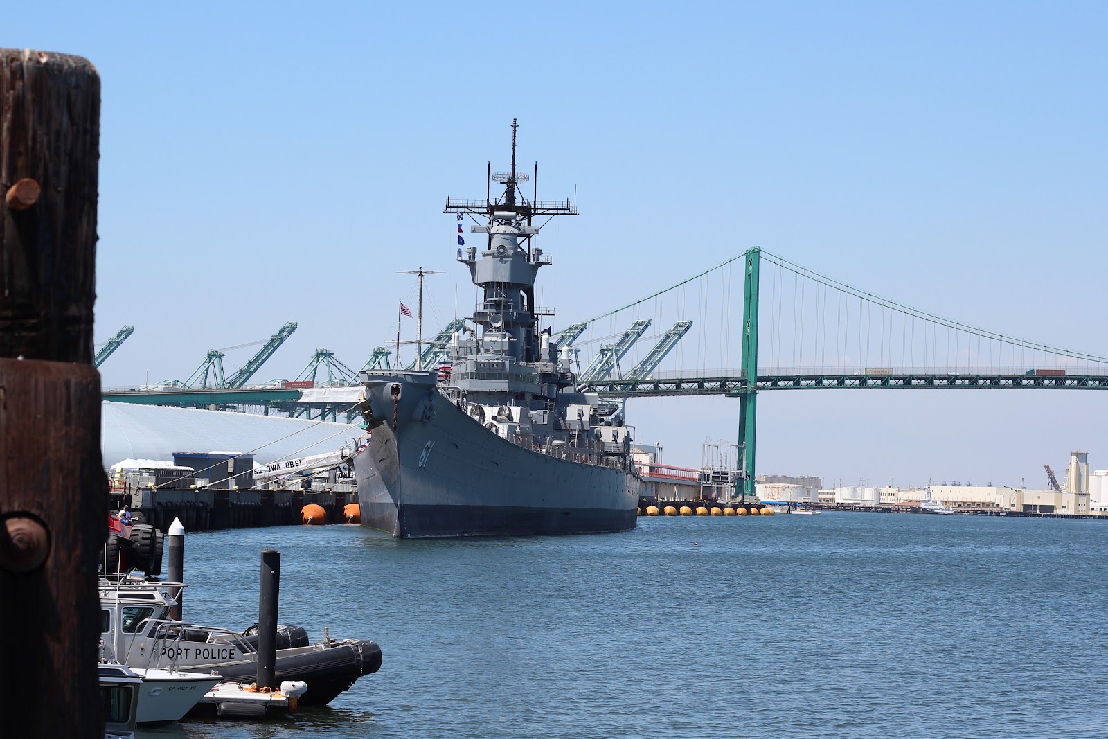 USS Iowa (BB-61) - Los Angeles, California