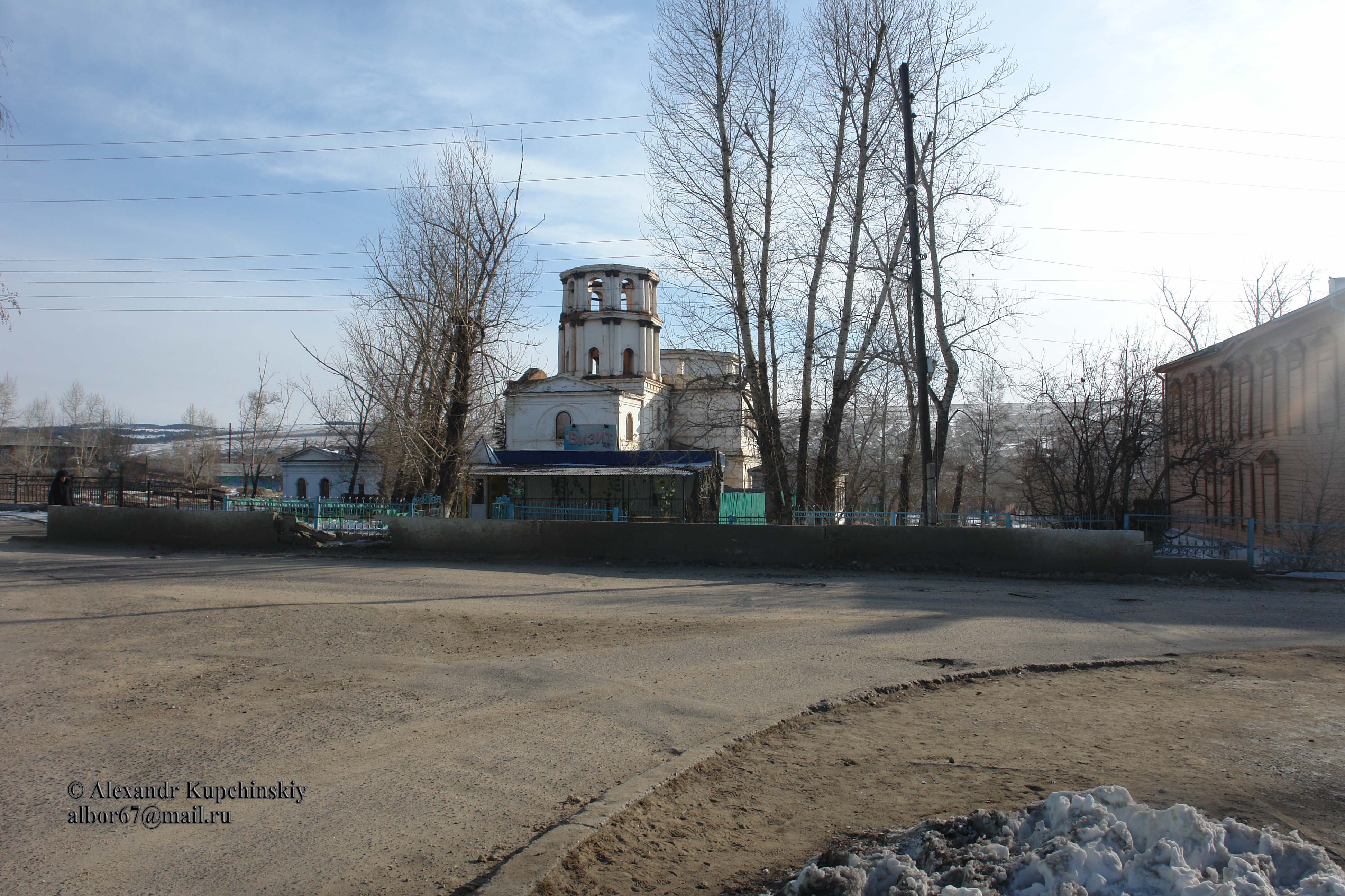 The Ruins of the Trinity Cathedral of Kjachta - Kyakhta | interesting ...