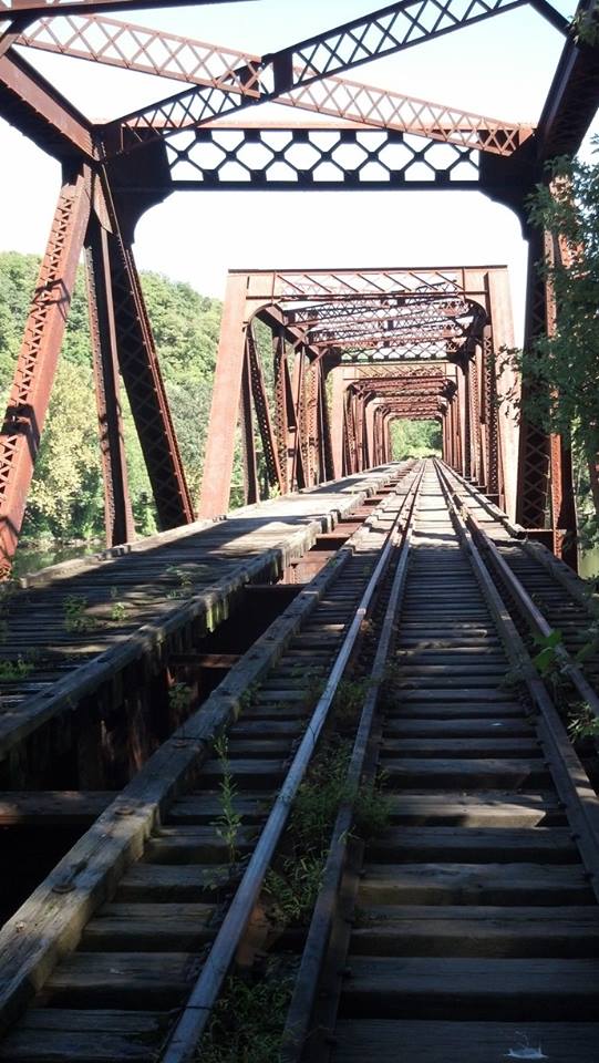 DL&W 'Old Route' Delaware River Bridge