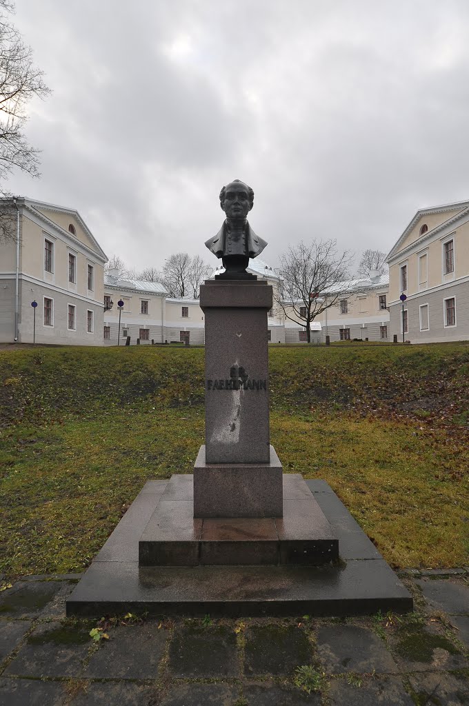 Monument to co-founder of the Learned Estonian Society at University of ...