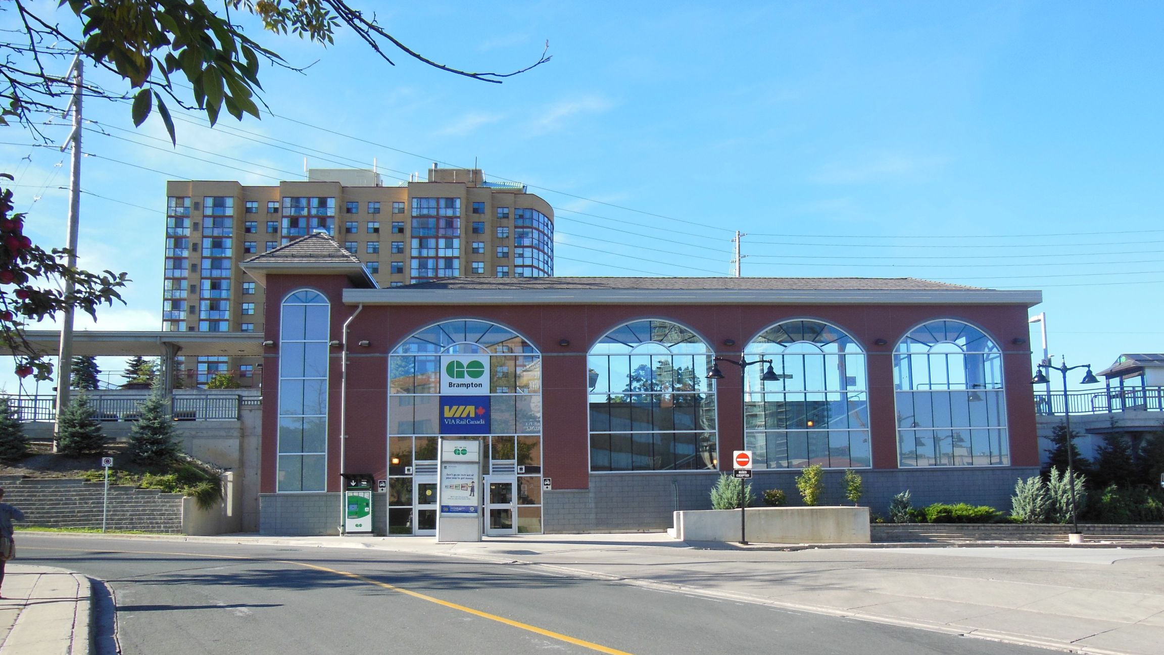 GO train station - Brampton, Ontario