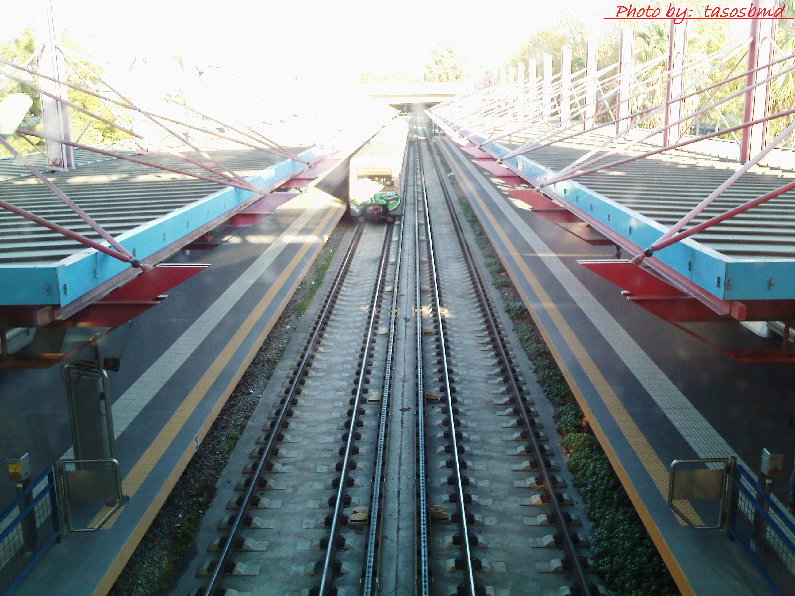 Metro station of Moschato - Moschato