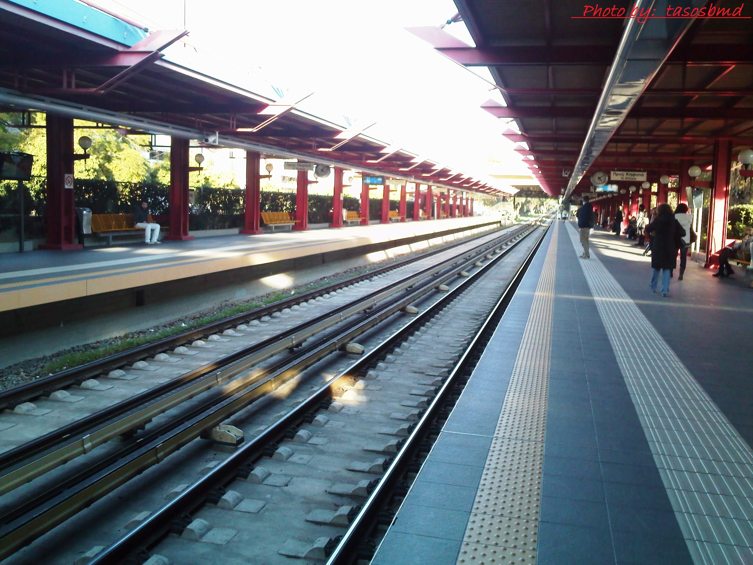 Metro station of Moschato - Moschato