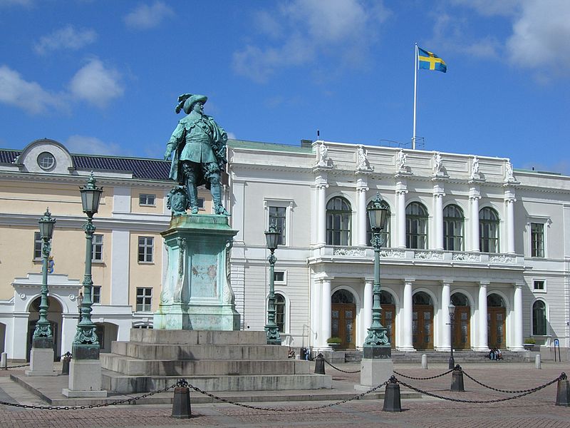 Statue of King Gustavus Adolphus of Sweden - Gothenburg