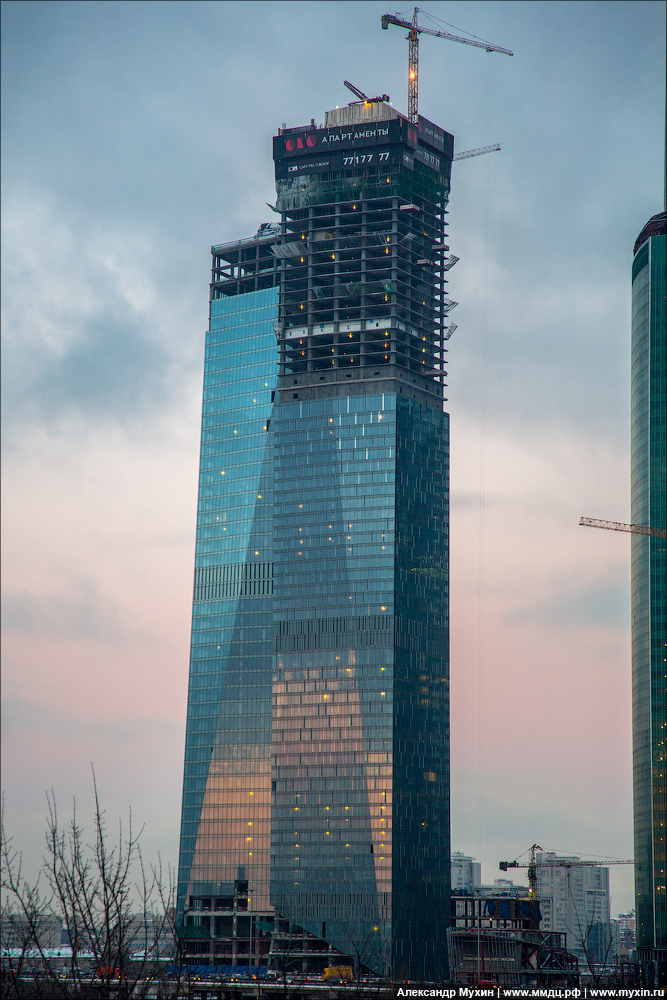 91 floor tower - Moscow