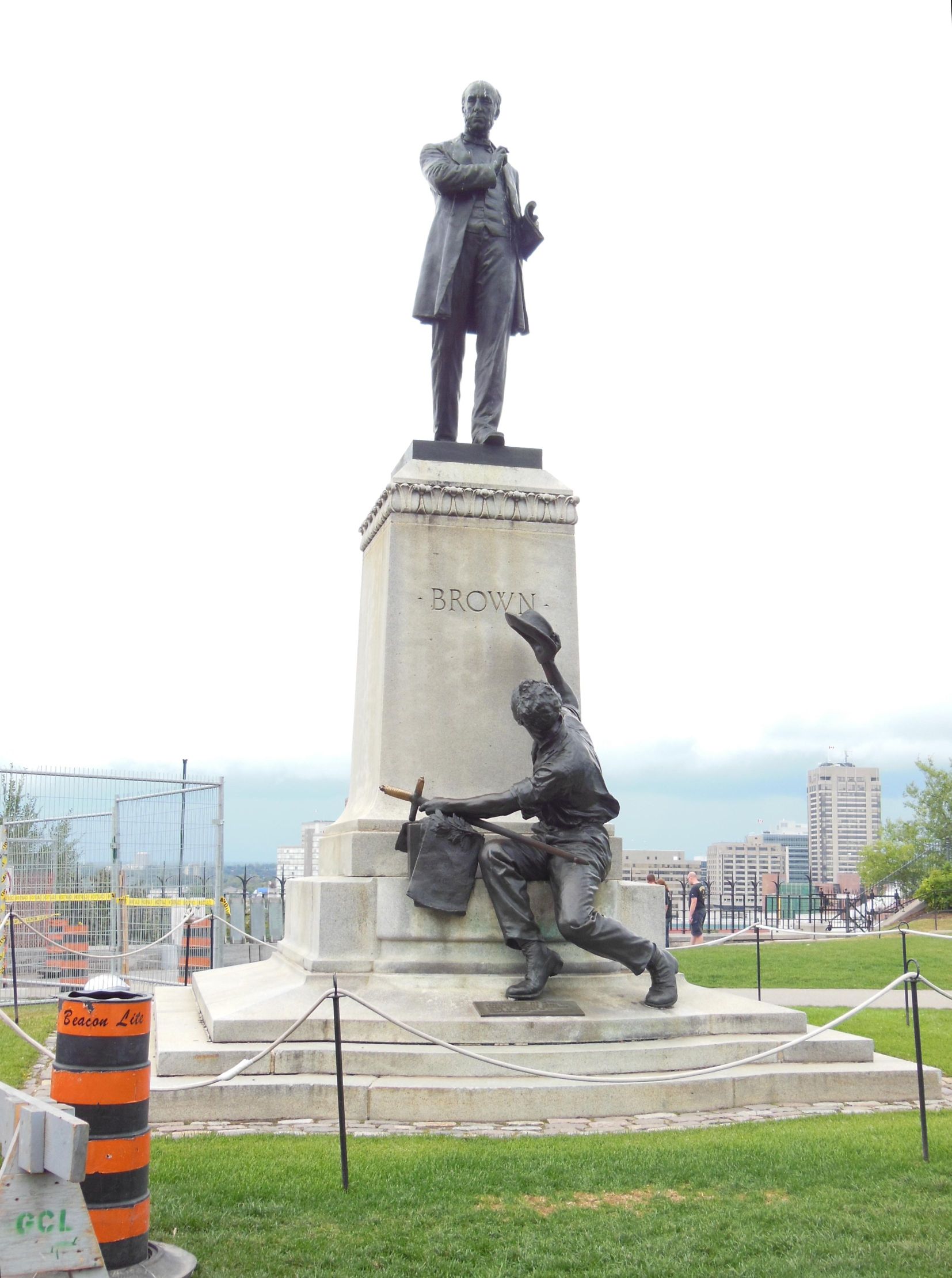 Statue of George Brown - City of Ottawa, Ontario