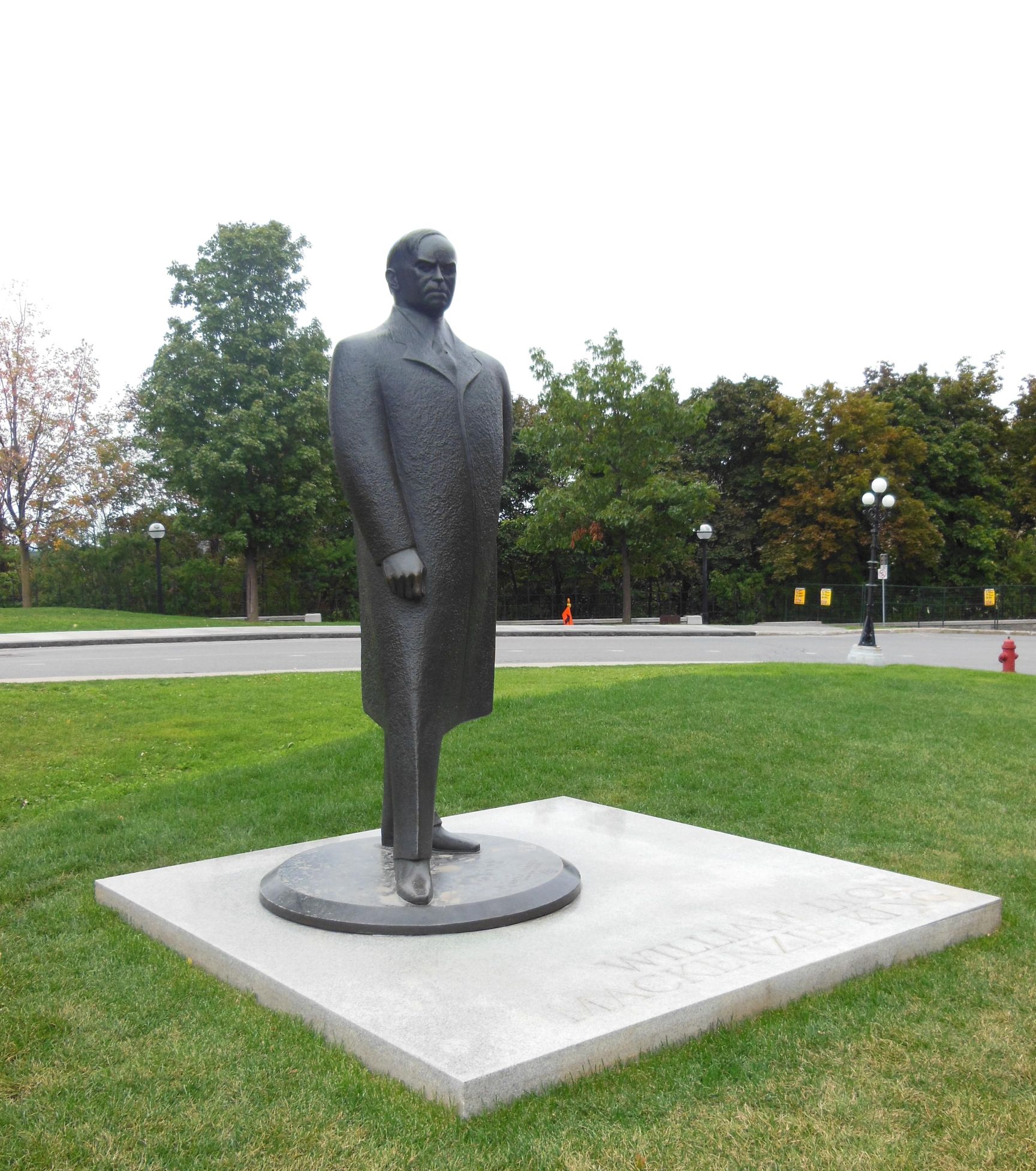 Statue of William Lyon Mackenzie King (1874-1950)