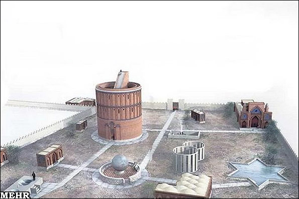 Maragheh observatory - Central tower - Maragheh