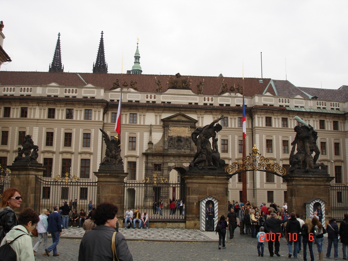 First courtyard - Prague