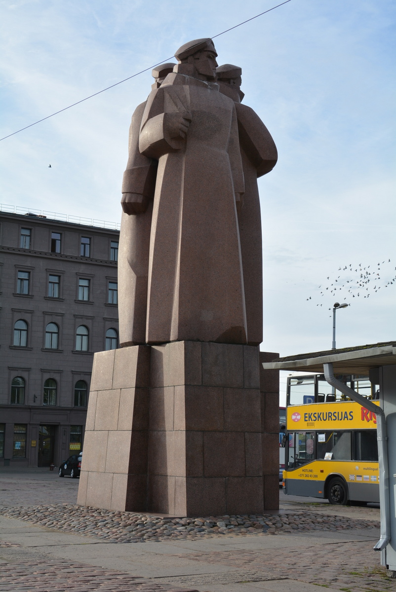 Square of Latvian Riflemen - Riga