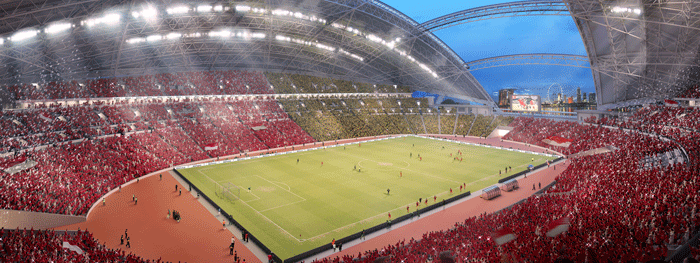 New Singapore National Stadium - Republic of Singapore