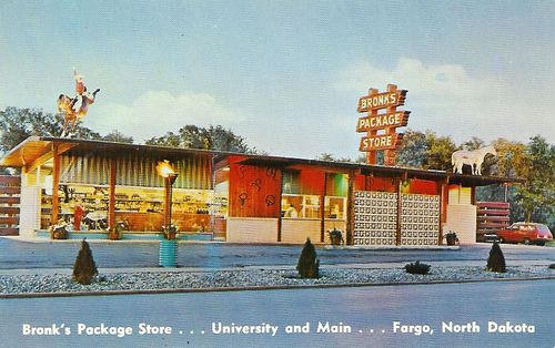 Former Site of Bronk's Package Store - Fargo, North Dakota